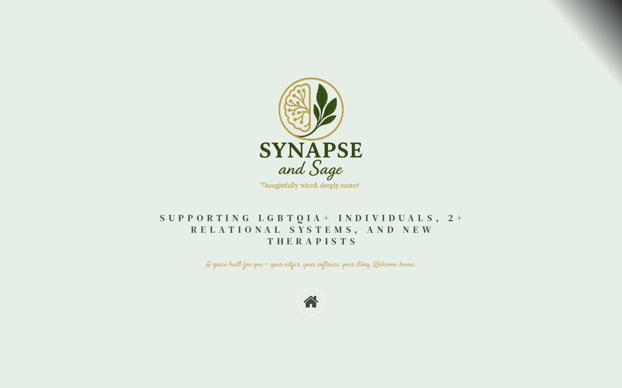 Synapse and Sage | Therapy & Supervision by Rachel Smith, LPC